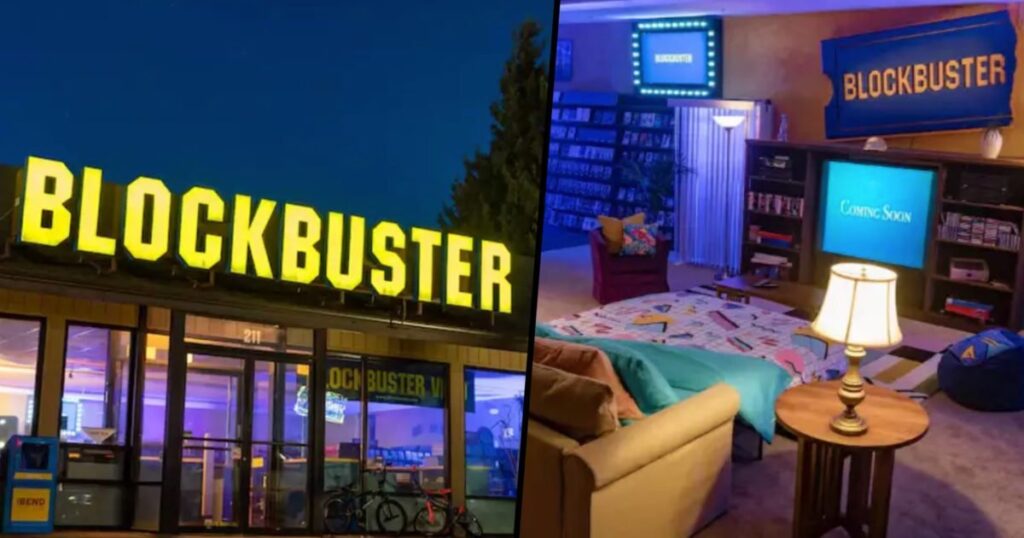 La reaparición del último Blockbuster ahora convertido en un AirBnb