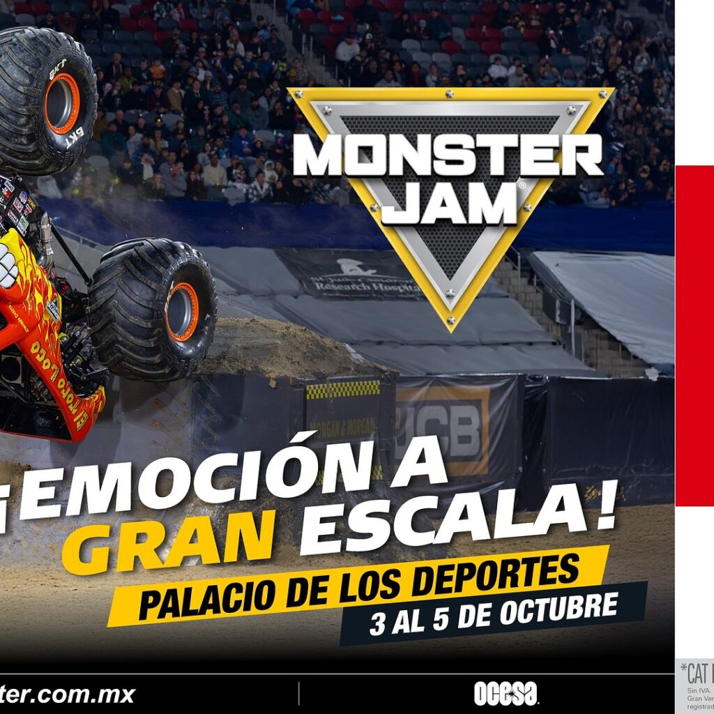 Monster Jam regresa a la CDMX: un fin de semana de adrenalina pura en ...